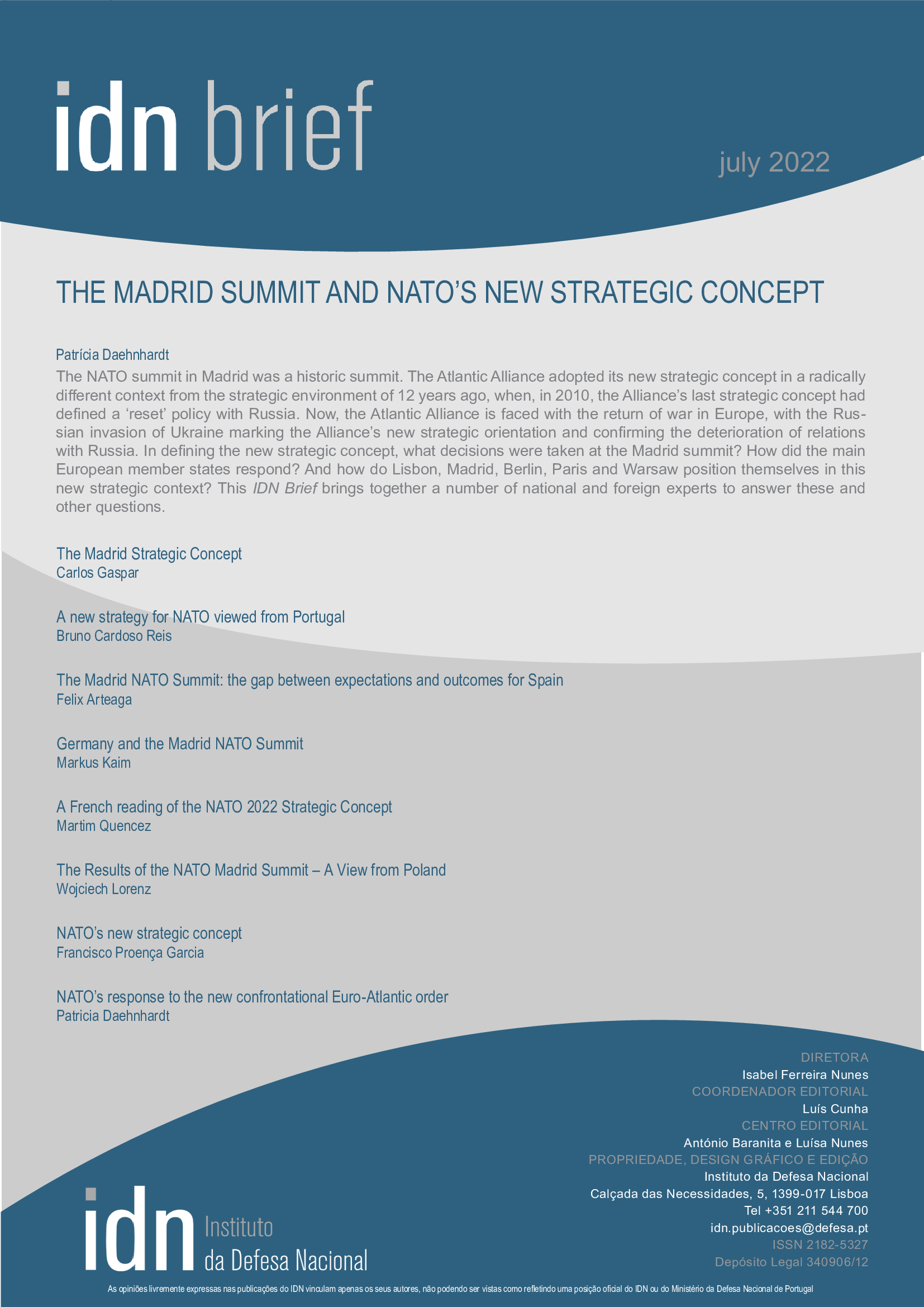 IDN Brief | The Madrid Summit and NATO's New Strategic Concept